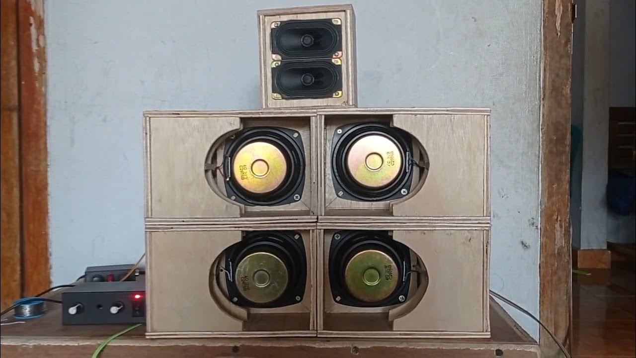 Cek Sound Box Cobre 4 Inch - YouTube