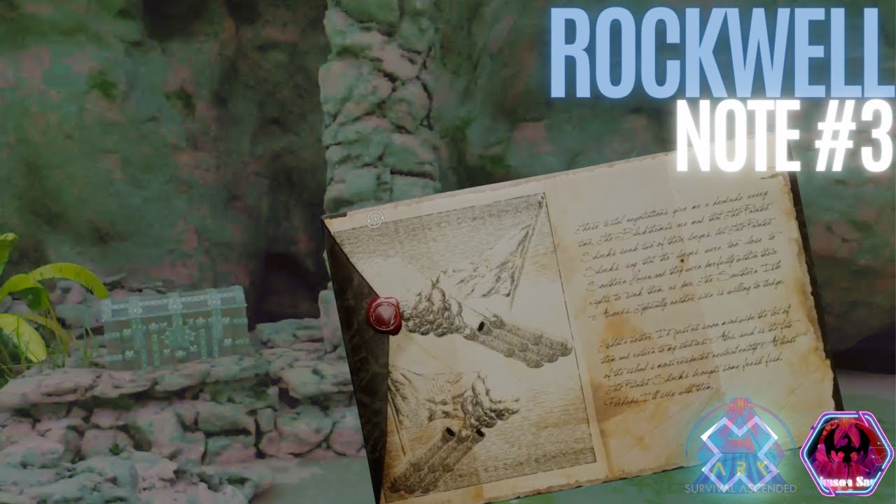Rockwell Record #3 || Explorer Note x Ark Survival Ascended from ...