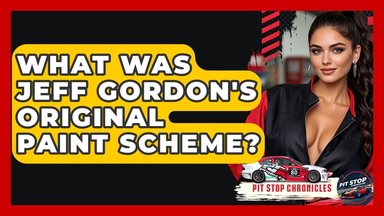 What Was Jeff Gordon's Original Paint Scheme? - Pit Stop Chronicles ...