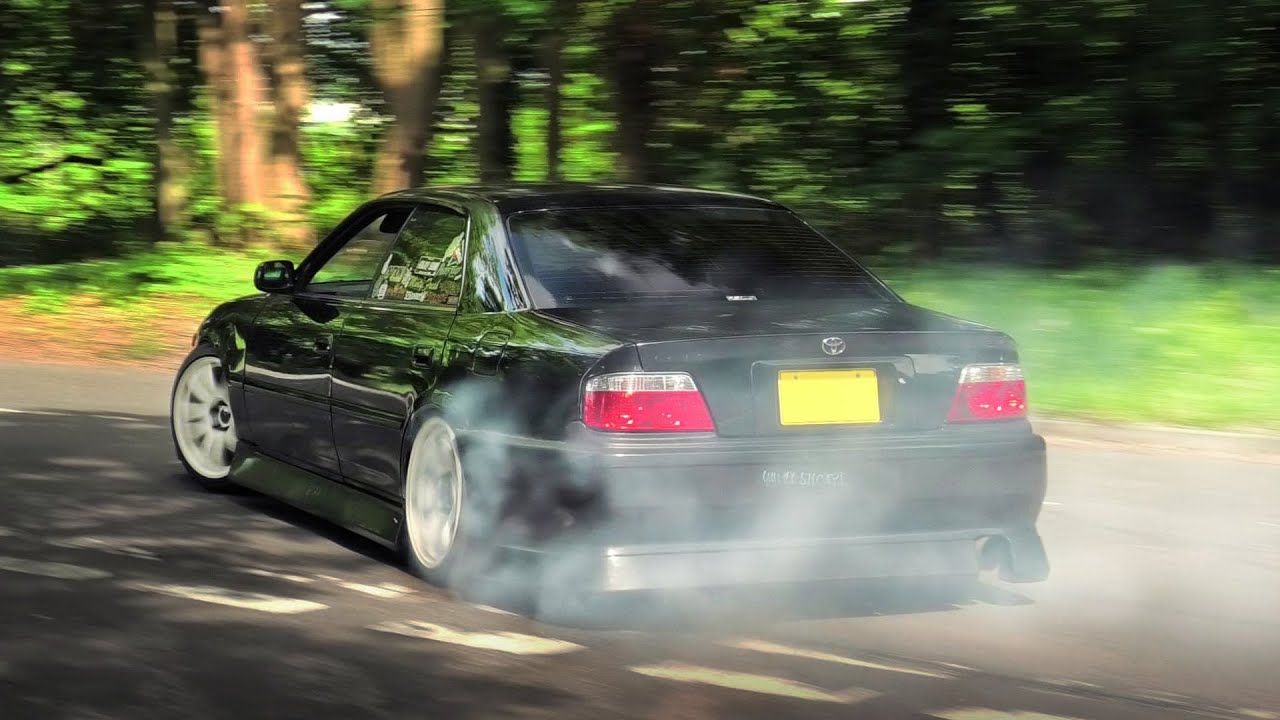 Noisy JDM Cars Leaving a HUGE Car Show Going CRAZY! - YouTube