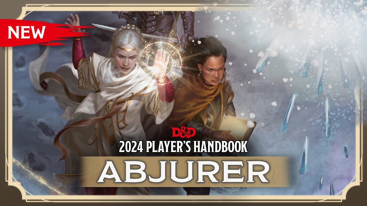 New Wizard: Abjurer | 2024 Player's Handbook | D&D - YouTube