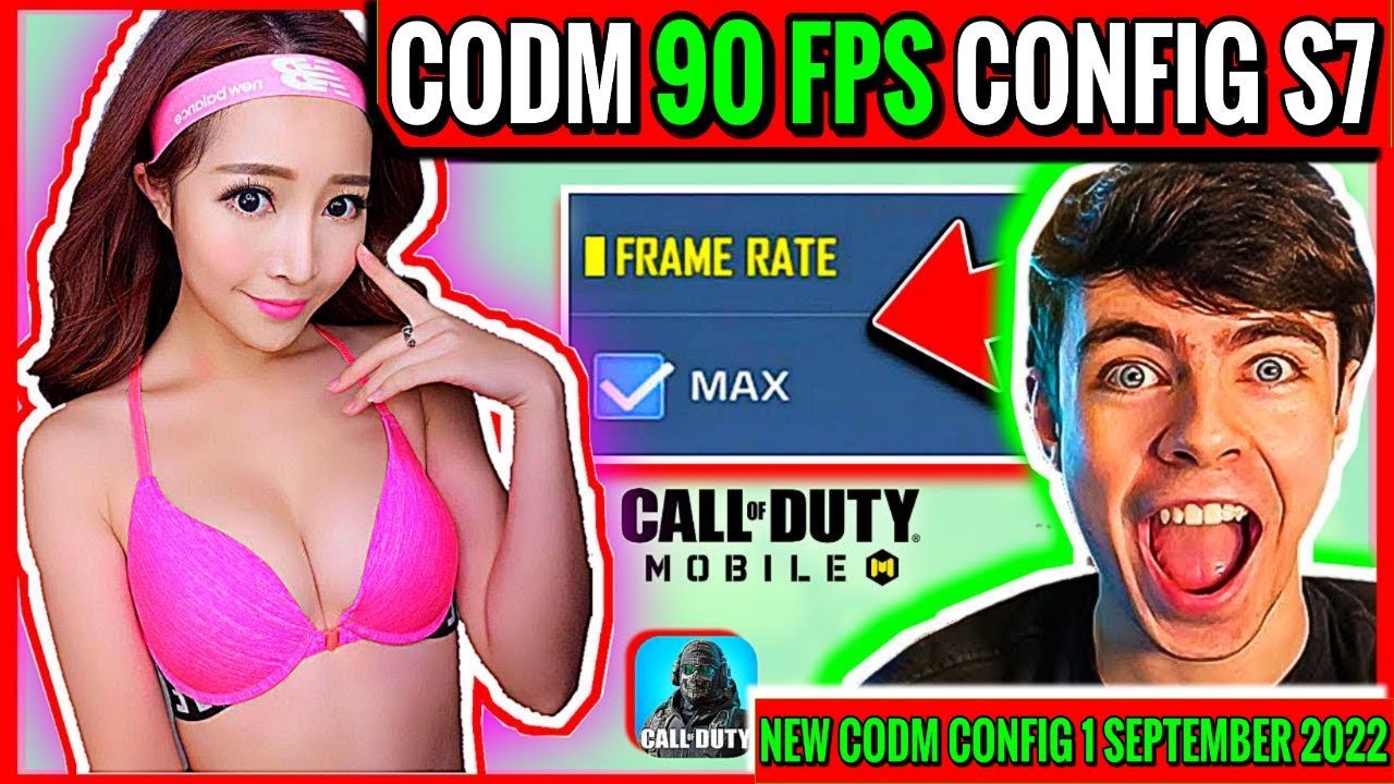 How to unlock 90 Fps & Max Graphics Codm Global / Garena- Best 90 Fps Config For Cod mobile ...
