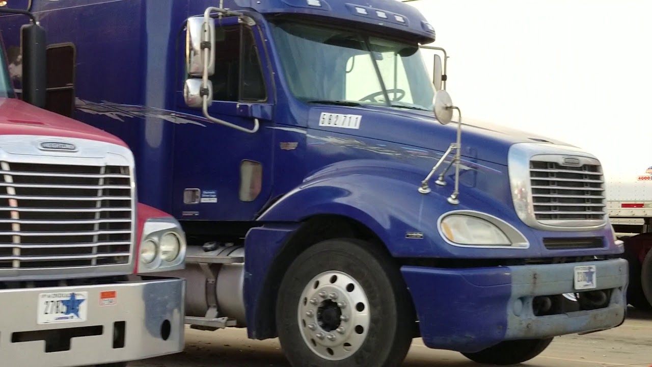 Recirculation road. Trucks - YouTube