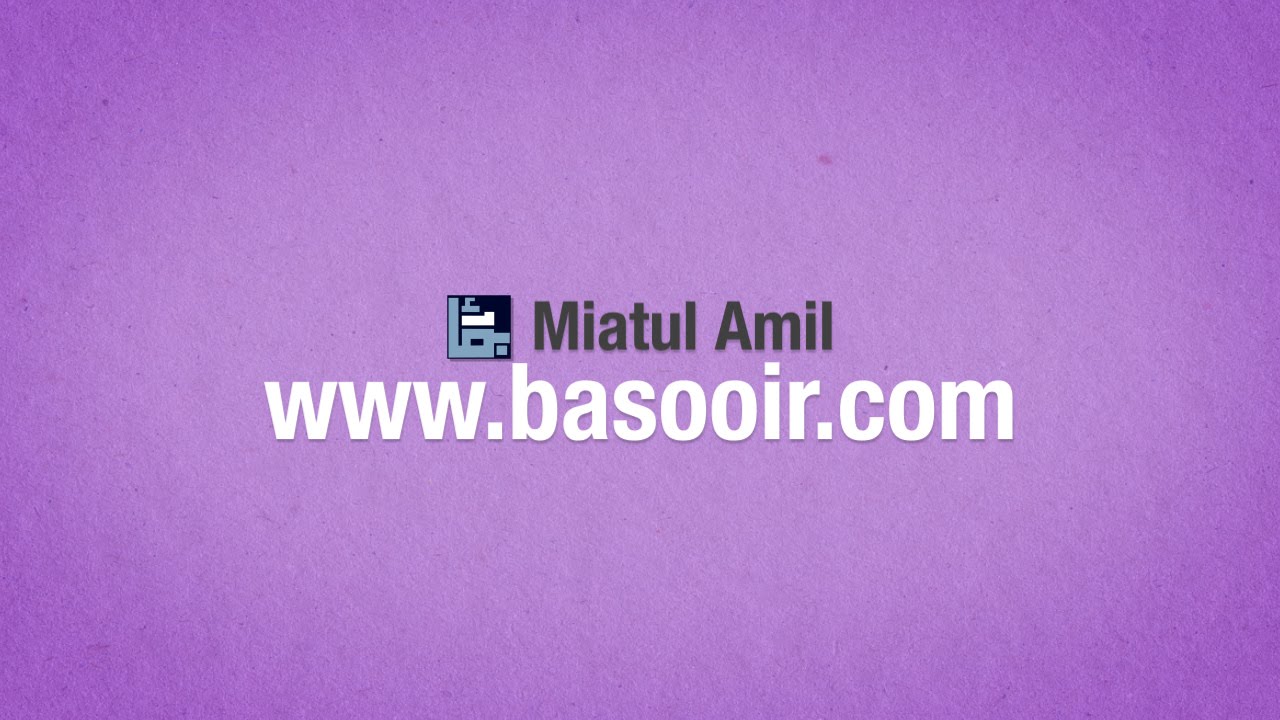 BASOOIR - MA01 Muqaddimah Miatul Amil - YouTube