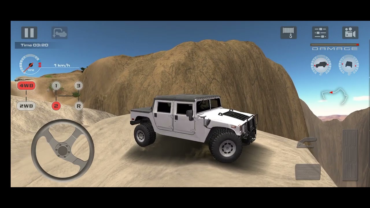 |Offroad Driving Desert| |Game Play Mission| with |difficult missions ...