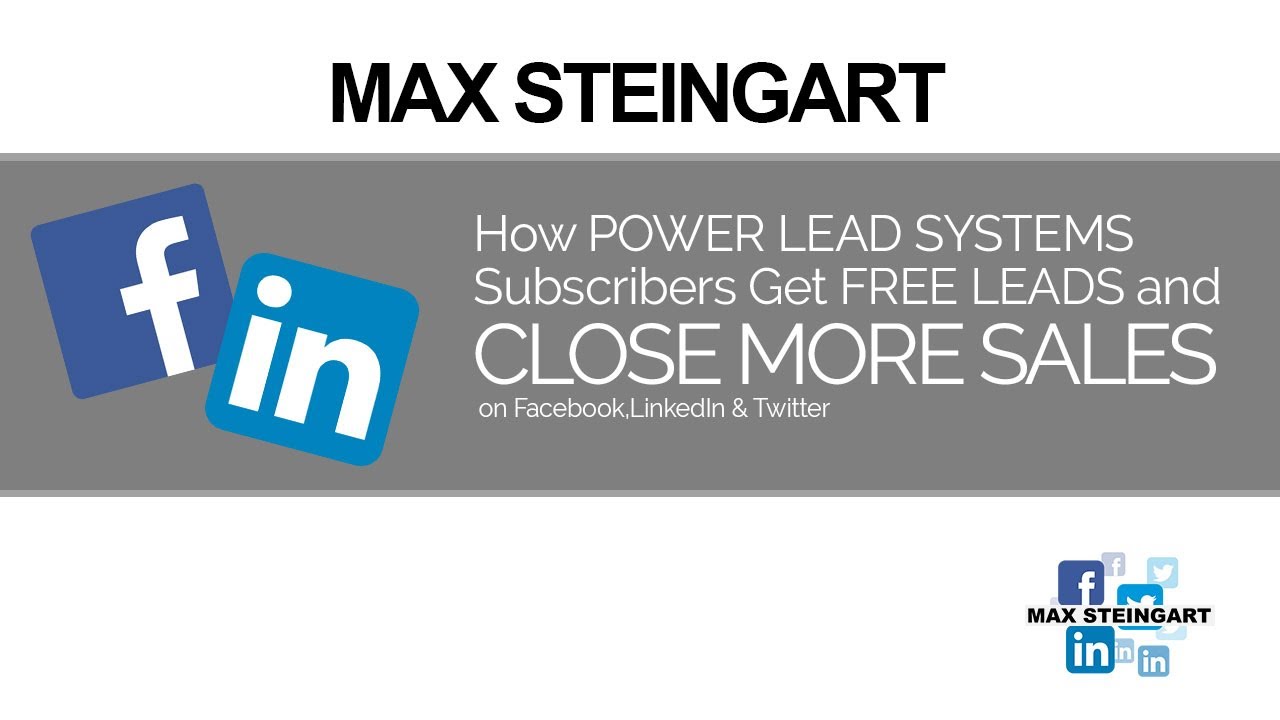How POWER LEAD SYSTEM Subscribers Get FREE LEADS And Close More Sales ...