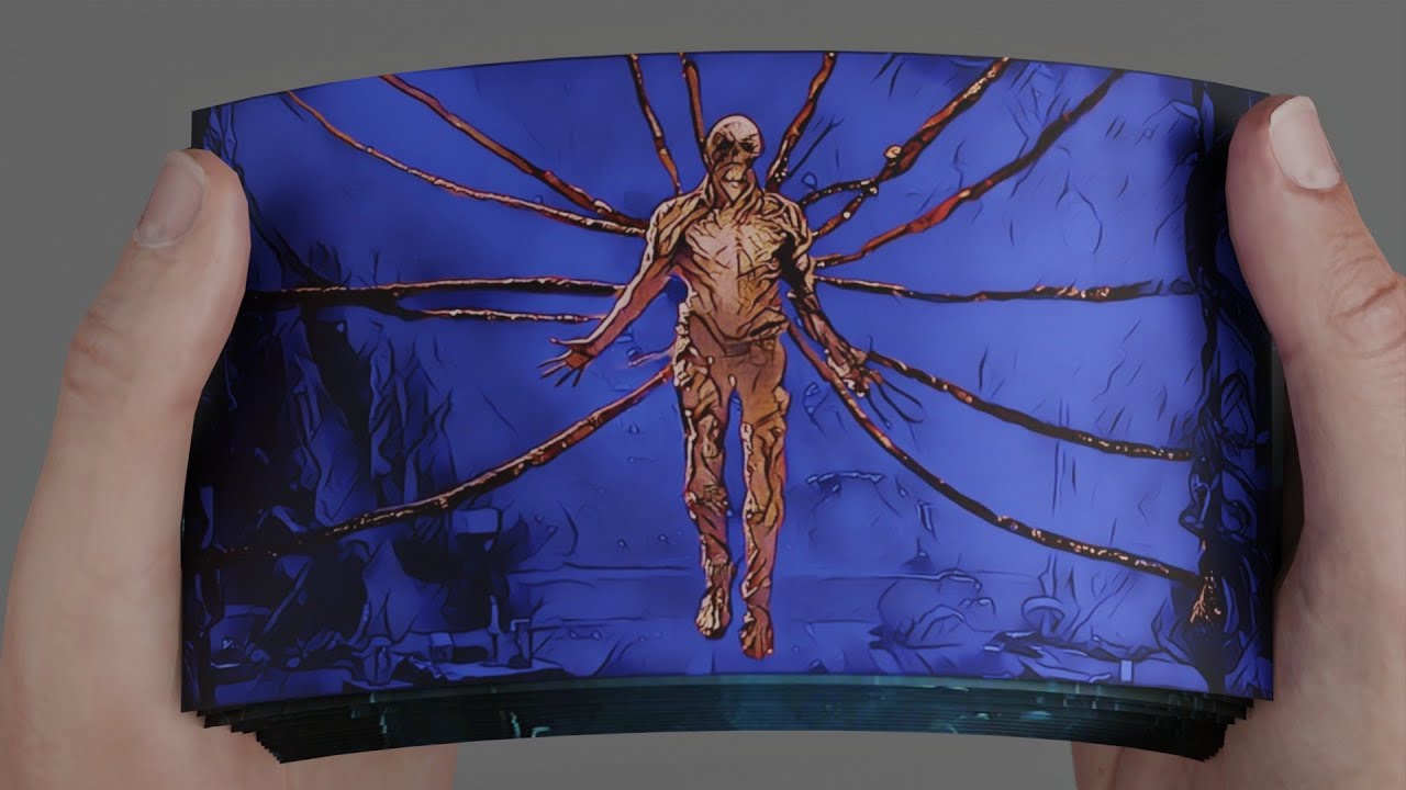 Stranger Things 4 Flipbook | Vecna Introduction Flipbook 👿 - YouTube