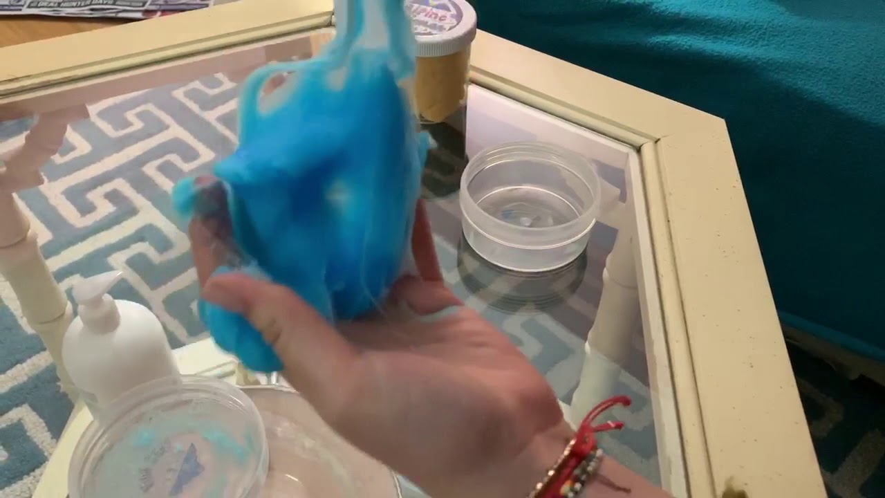 Blue Raspberry Slime - YouTube