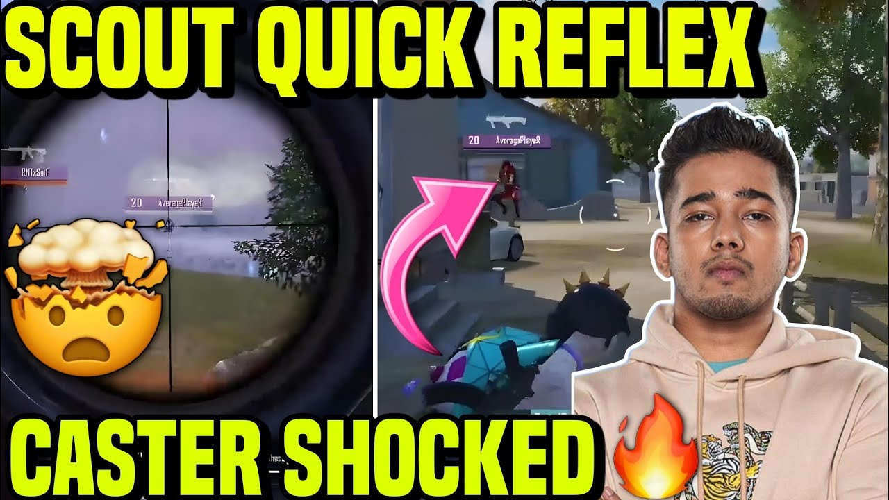 SCOUT QUICK REFLEX 💀🔥CASTER SHOCKED - YouTube