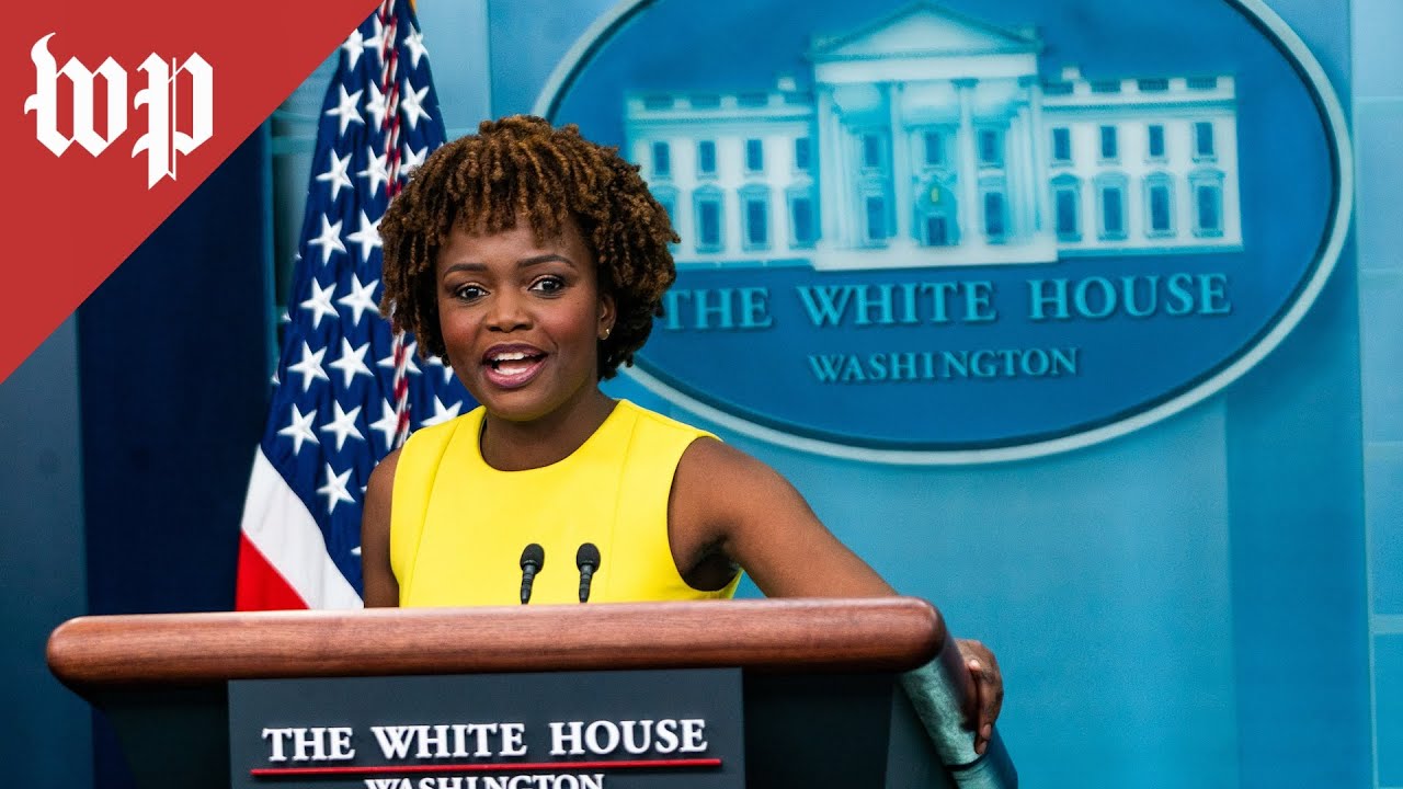 WATCH: White House press secretary holds briefing - YouTube