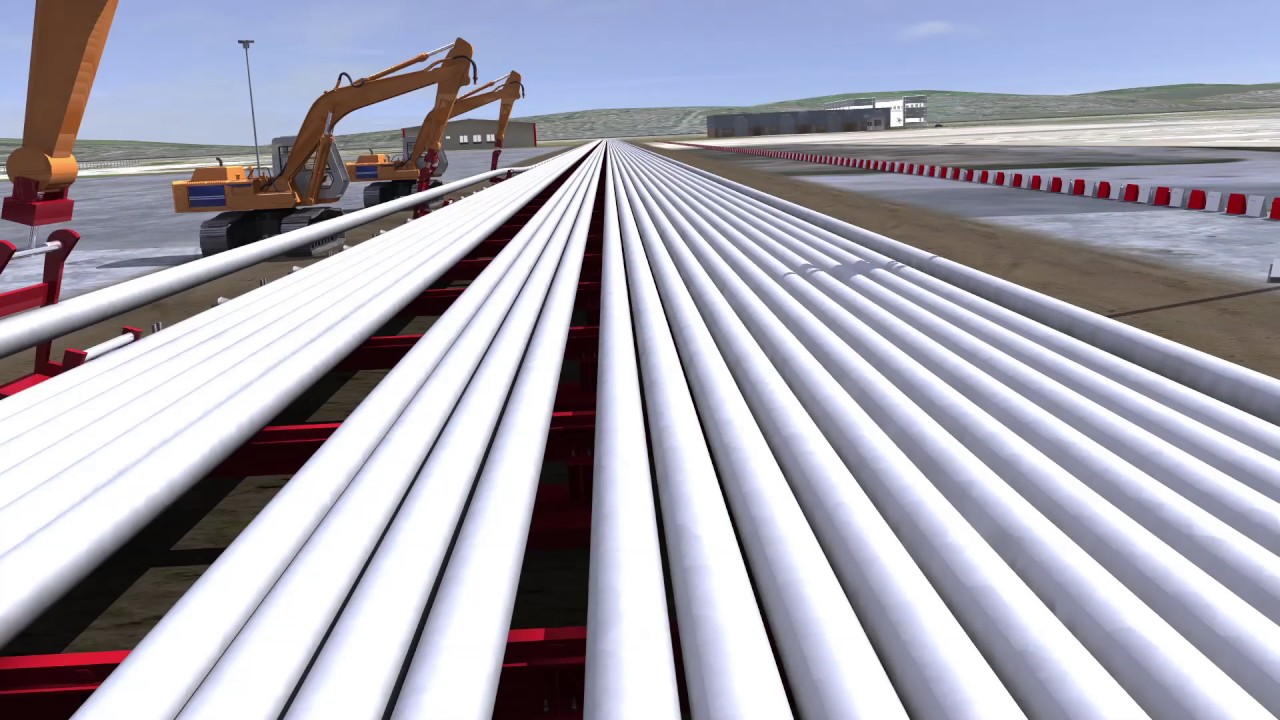 McDermott - North Sea Spoolbase - YouTube