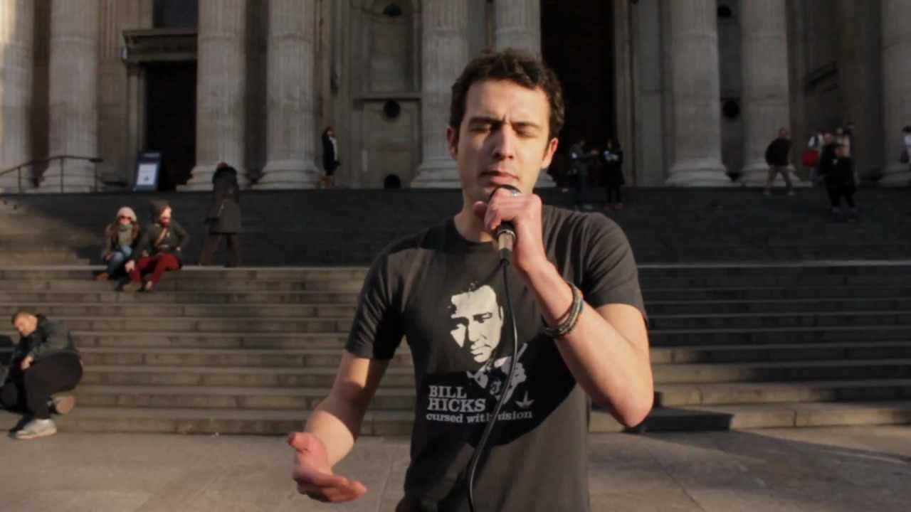 Poet Martin Powell performs 'The Root of all Evil' - YouTube