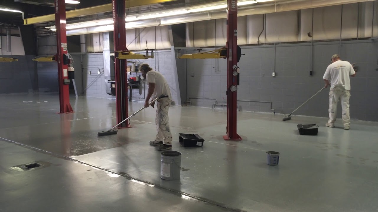 Epoxy Flooring - High Performance Floor Coatings - YouTube
