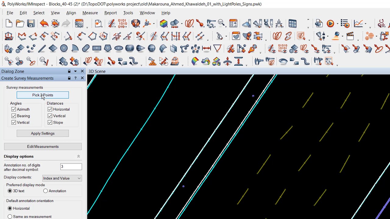 Mobile Mapping Systems - 3D M Features Extraction / PolyWorks Software ...