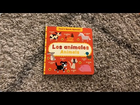 Usborne Books & More Find & Speak Spanish! Los Animales/Animals - YouTube
