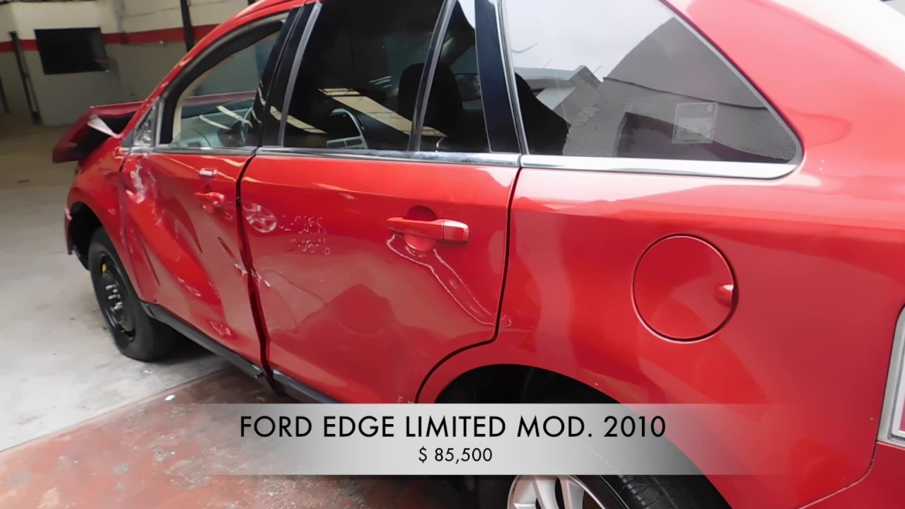 Accidentado Ford Edge 2010 AutoComercia - YouTube