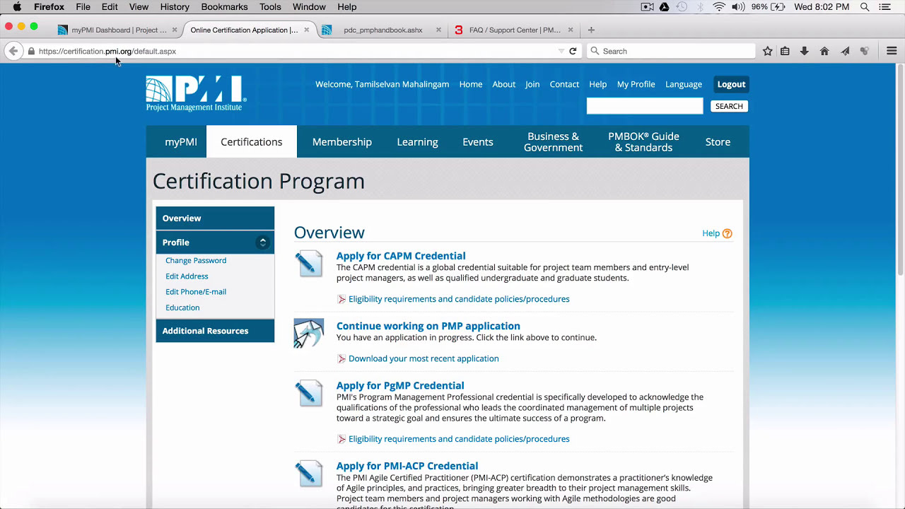 How to complete PMP Application Audit - YouTube