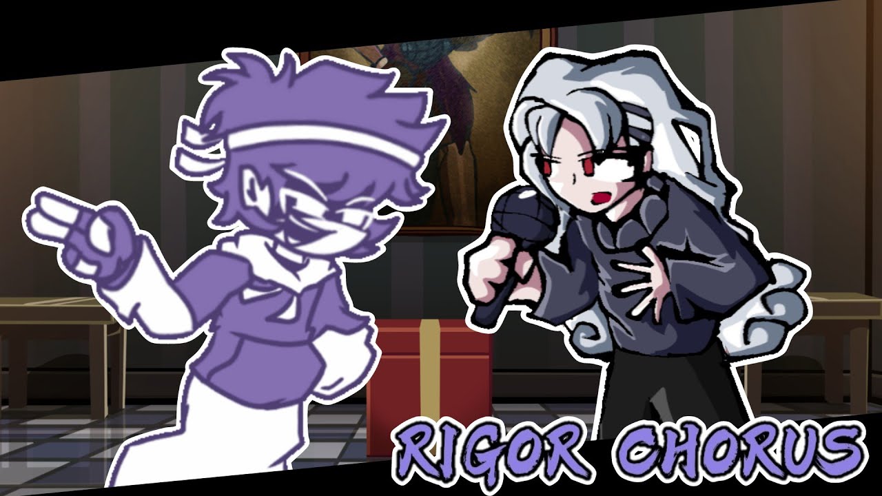 I'M DED (Rigor Chorus but Ghost Rein and Lezia sings it) | FNF Spooky's ...
