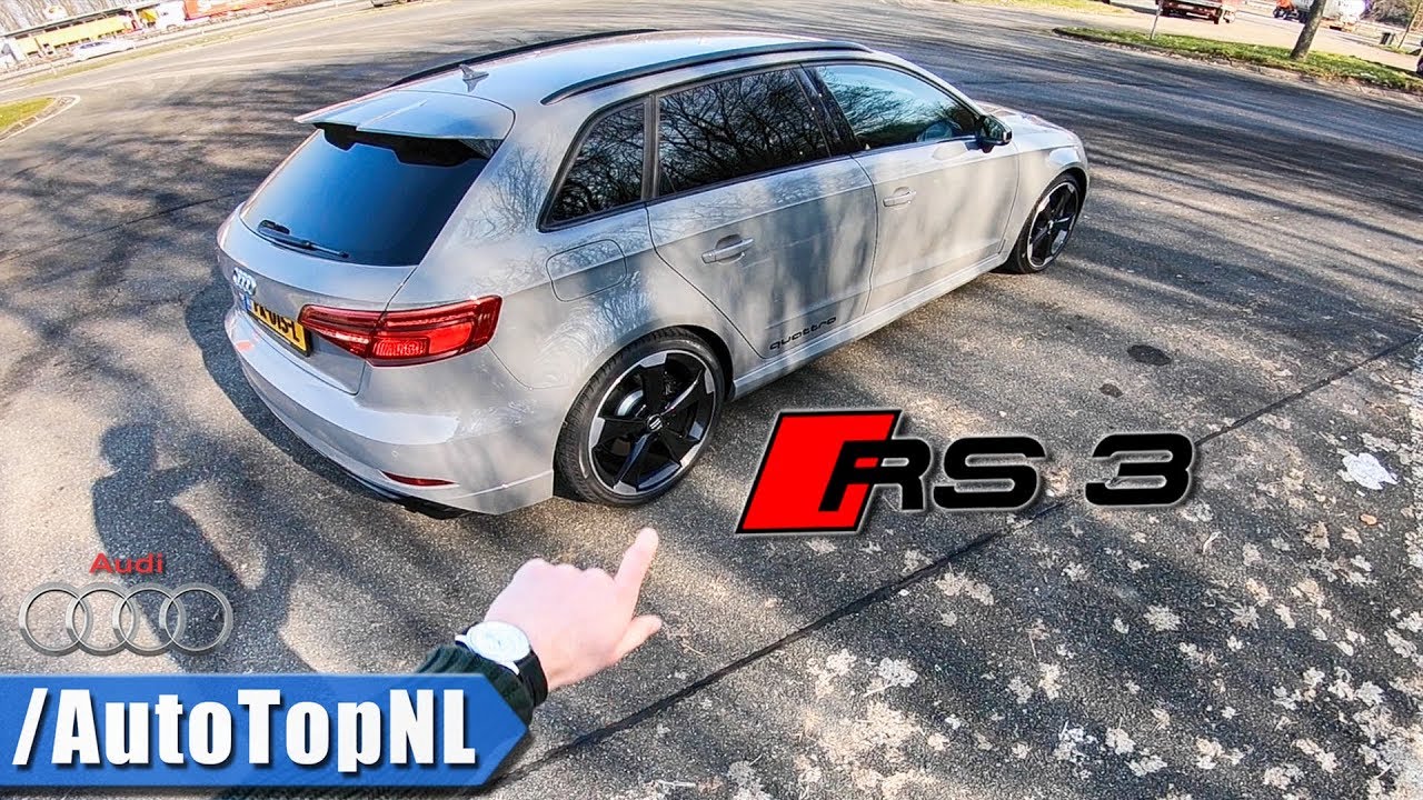 Audi RS3 Sportback 2018 REVIEW POV Test Drive on AUTOBAHN by AutoTopNL ...