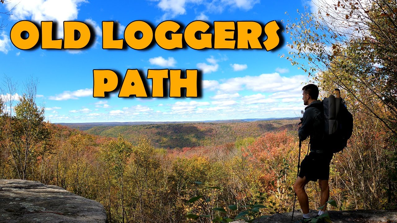 Fall Backpacking the Old Loggers Path - YouTube