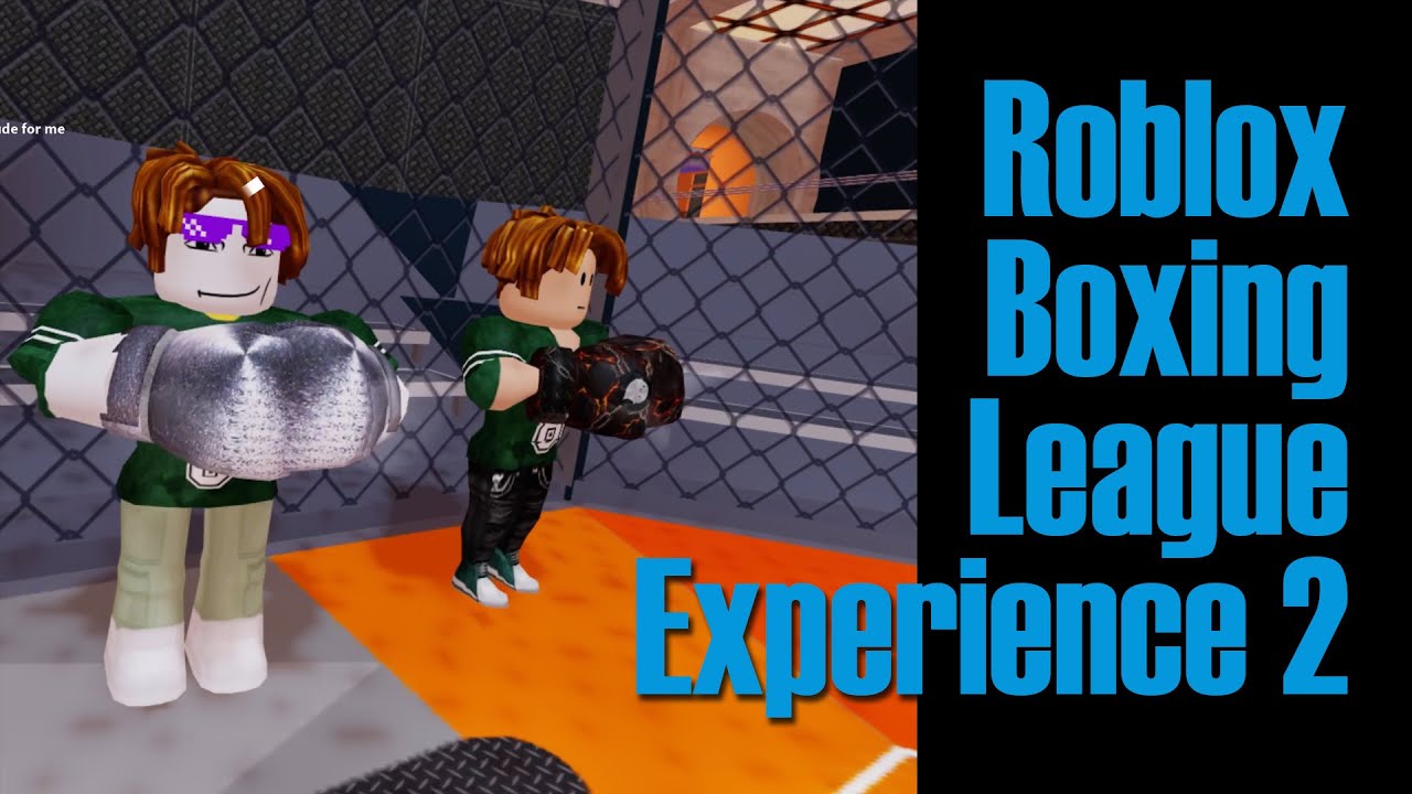 Roblox boxing league experience 2 - YouTube