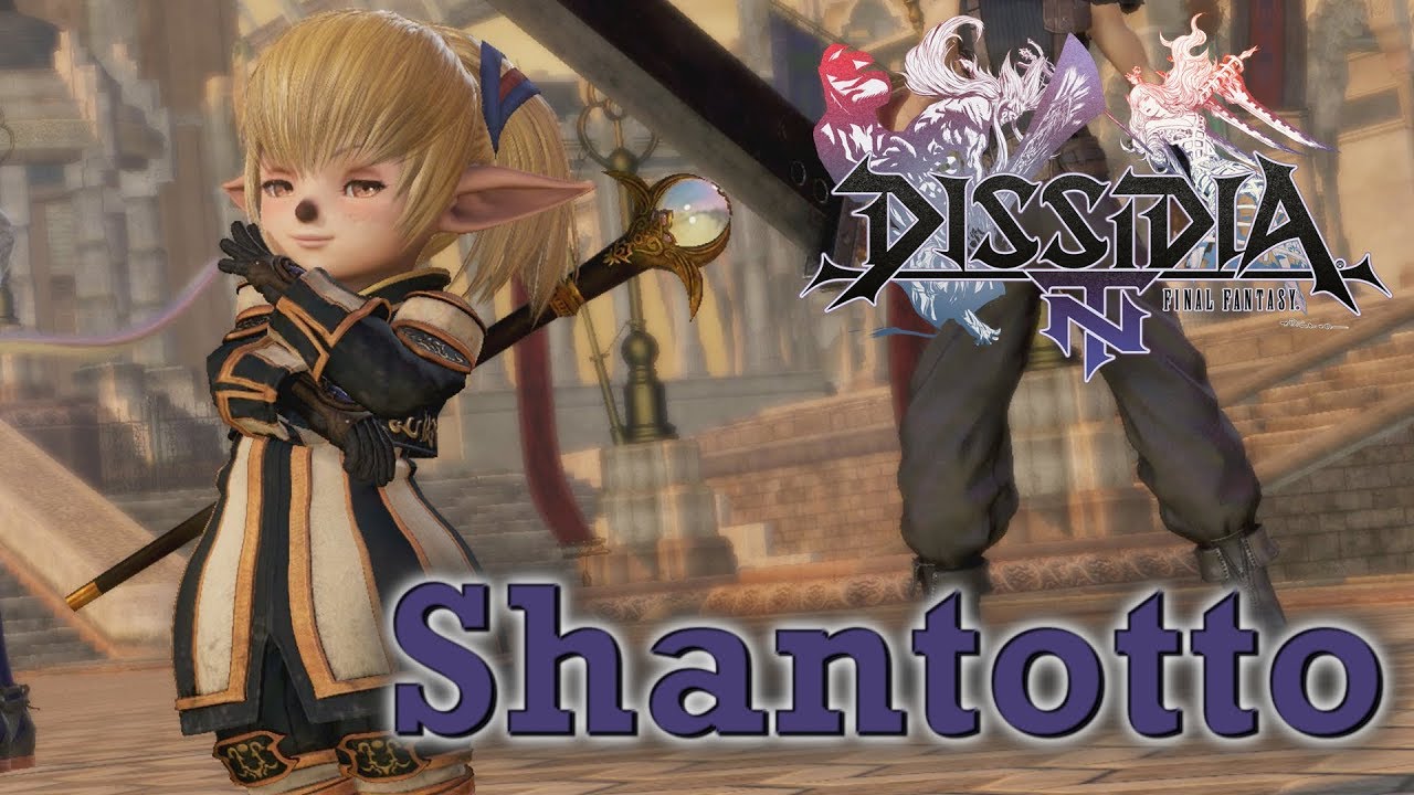 Dissidia Final Fantasy NT [PS4] - Closed Beta - Shantotto - YouTube