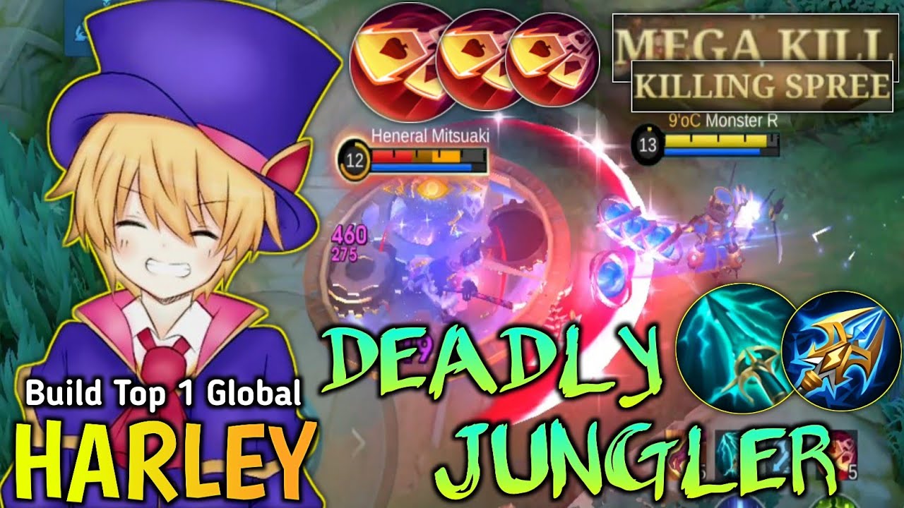 100% Unstoppable!! Harley Deadly Brutal Damage Hack!! Build Top 1 ...