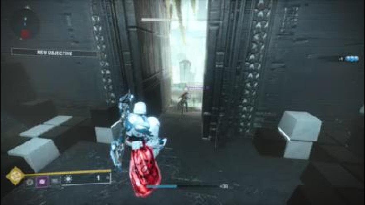 Destiny 2 - Blocking a tether with my massive titan bum - YouTube