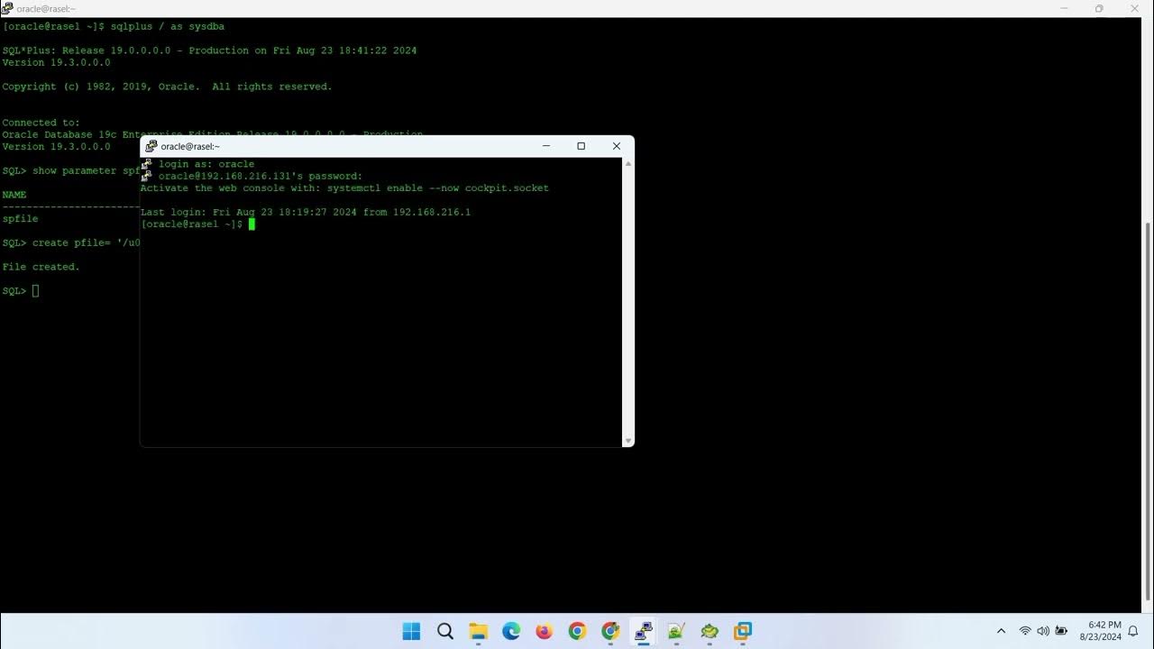 How to Create a PFILE from SPFILE in Oracle: Step-by-Step Tutorial - YouTube
