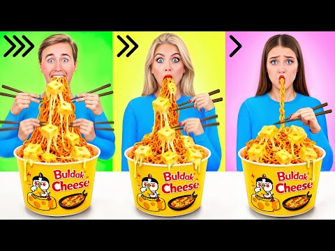 Daha Hızlı Yiyen Ödüllü Yarışmayı Kazanacak | Harika Şakalar ve Hileler Multi DO Challenge