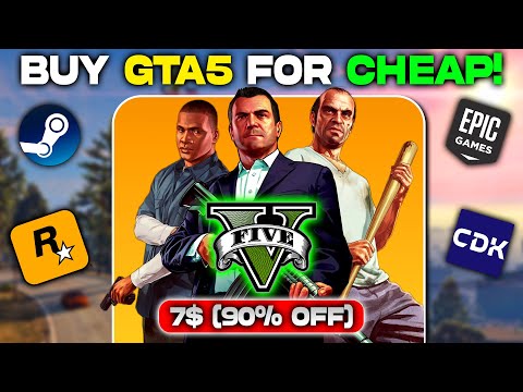 How To Buy Cheap GTA 5 In 2025! (Steam, Epic Games & Rockstar Launcher) 100% WORKING