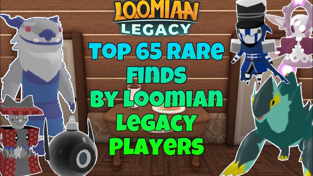 Top 65 Rare finds by Loomian Legacy Players #42 - YouTube