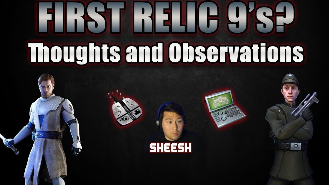 Thoughts and Observations on Who to Relic 9 in SWGoH! - YouTube