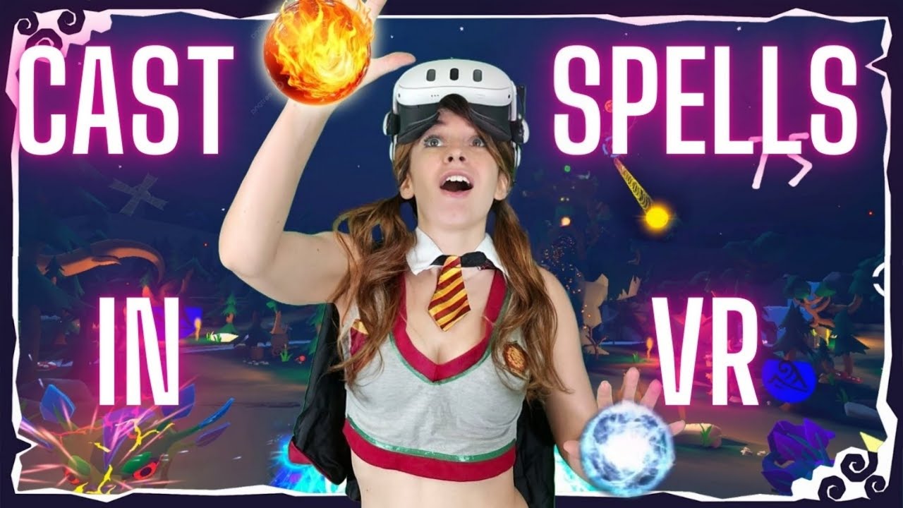 Become a Wizard in VR! Rune Bender Gameplay - YouTube