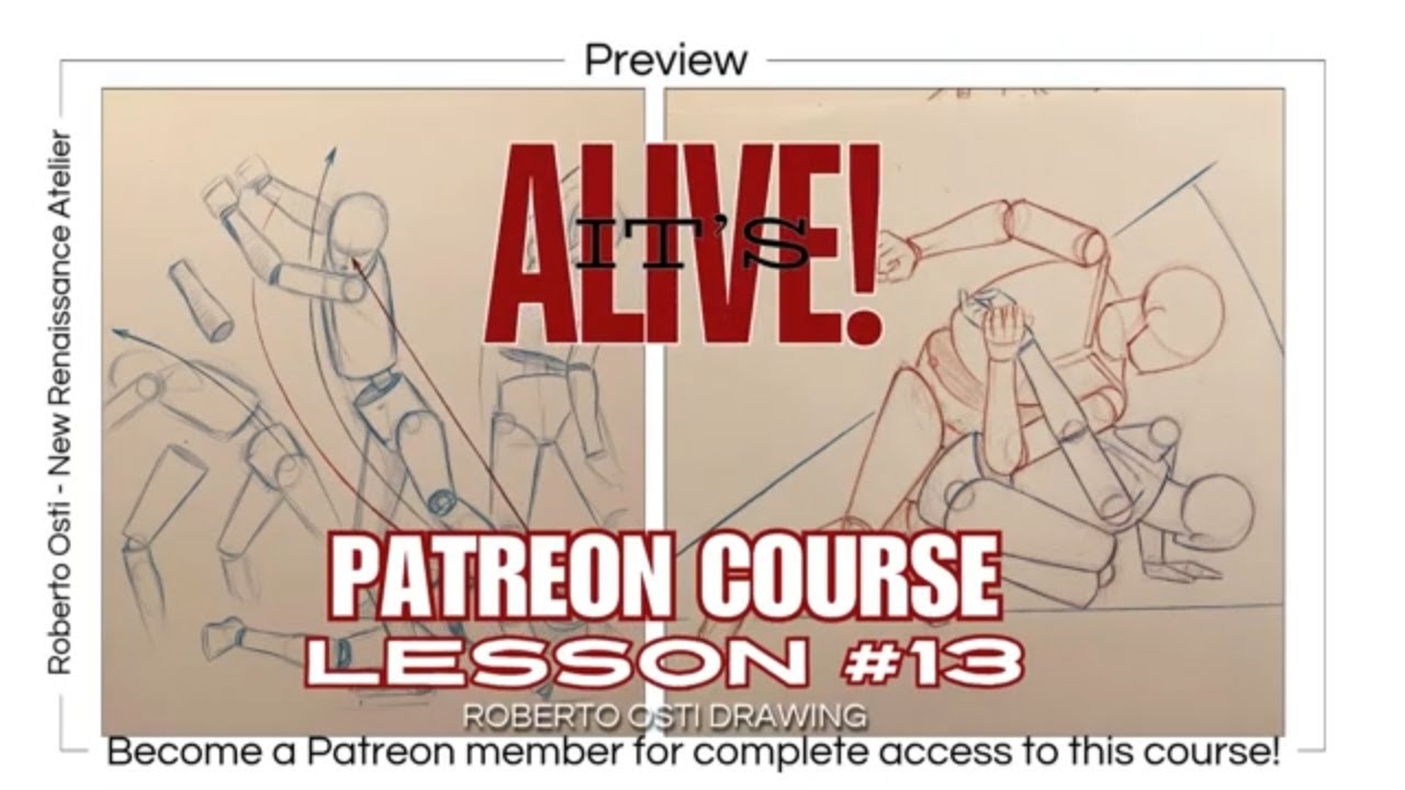 It's Alive #13 - Female Figure Arching Back, Side View |Preview - YouTube