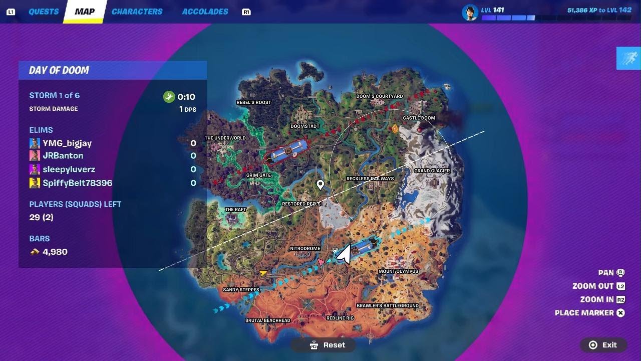 Fortnite day of doom crazy shot doom ball - YouTube