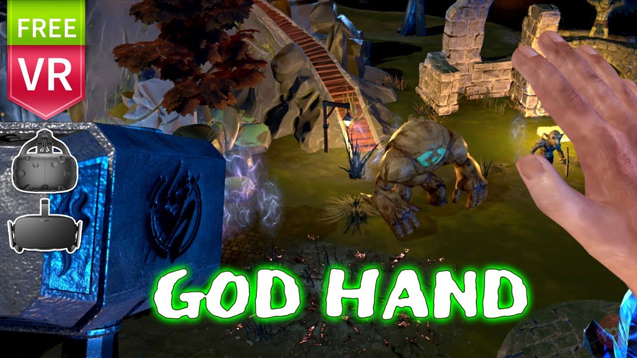 God Hand. Slam the monsters in VR with God's Hammer! (Free) - YouTube