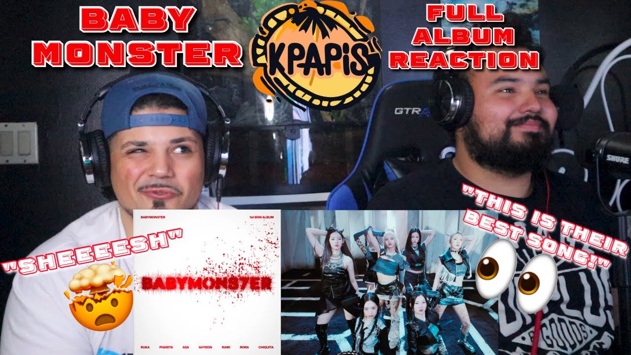 (PART 1) BABYMONSTER - 'BABYMONS7ER' FULL Mini Album REACTION!!! - YouTube