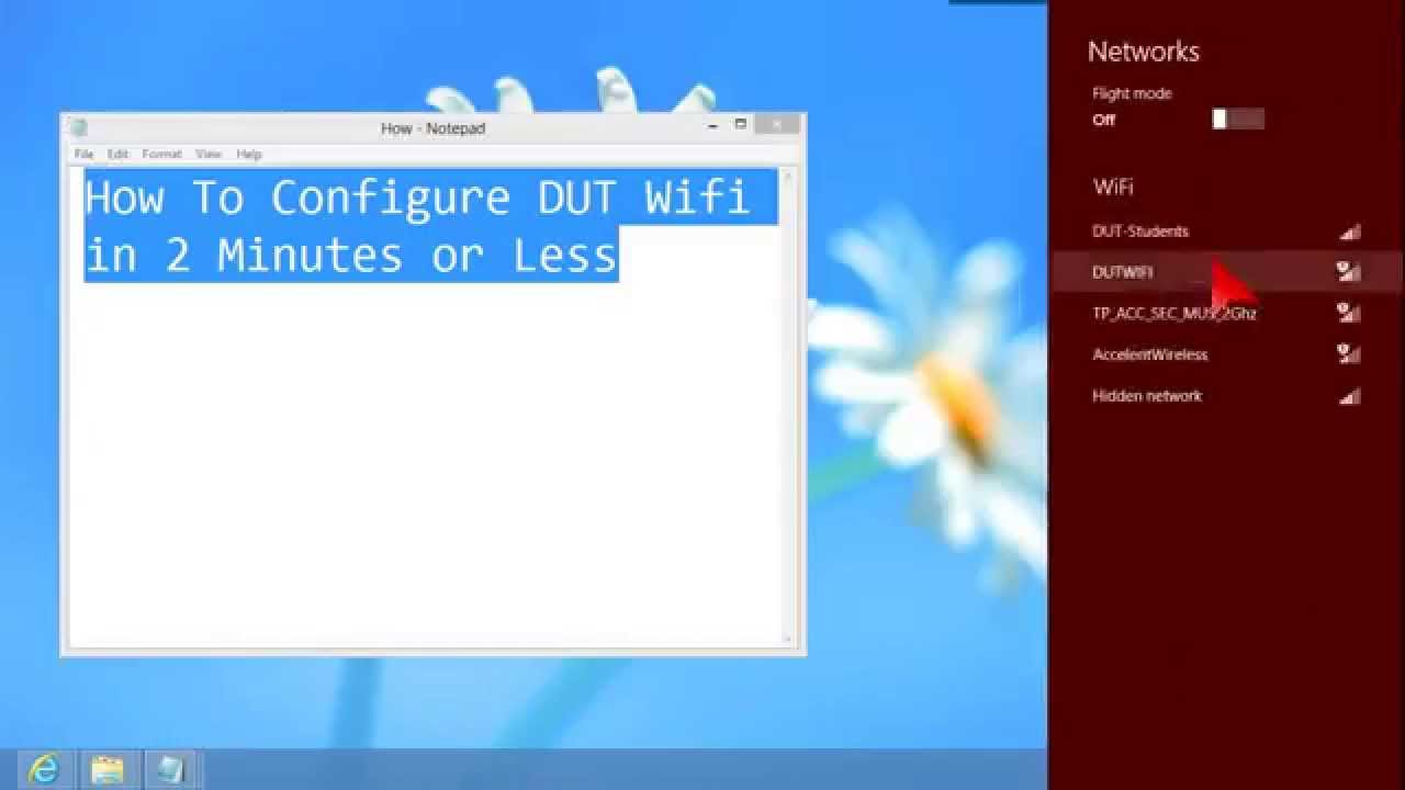 How To Configure DUT Wifi in 2 Minutes or Less - YouTube
