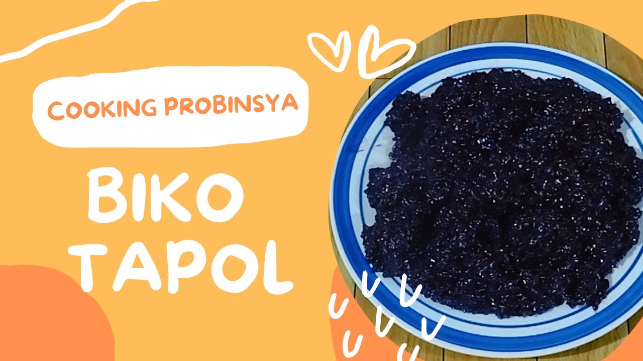 Delicious Biko Tapol Recipe | Black Glutinous Rice by Cooking Probinsya ...