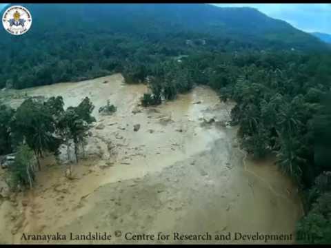 Aranayaka landslide - YouTube
