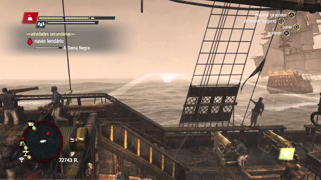 Assassin's Creed® IV Black Flag - Derrotando o navio lendário A Dama ...