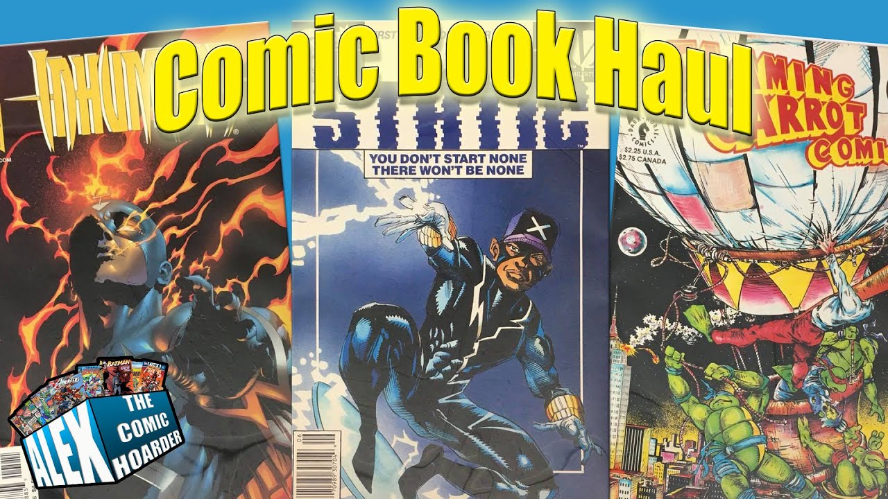 Comic Book Haul | Antique Hoarder Haul, Modern Keys & Golden Age ...