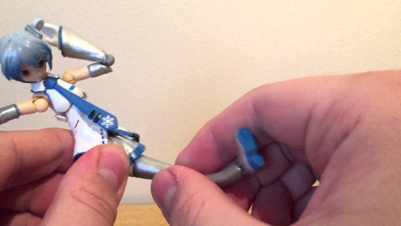 (fake) Figma EX-016 Snow Miku review - YouTube