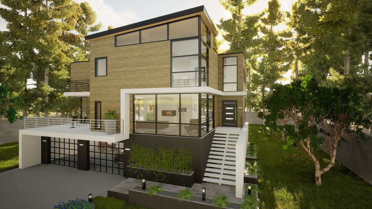 Architectural Animation - Twinmotion + Revit - YouTube
