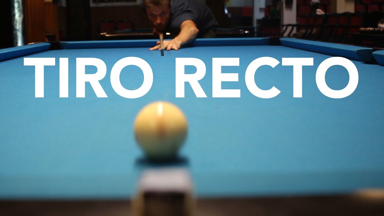 ¿Cómo saber si tiro recto? | El ejercicio ideal | Billar básico - YouTube