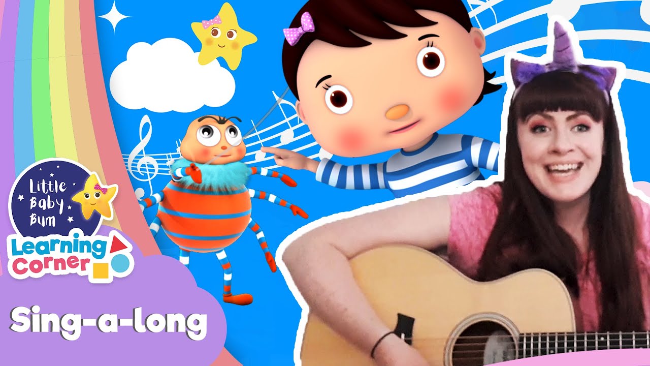 Singing Itsy Bitsy Spider Song | Sing Along Corner | Learning Videos ...