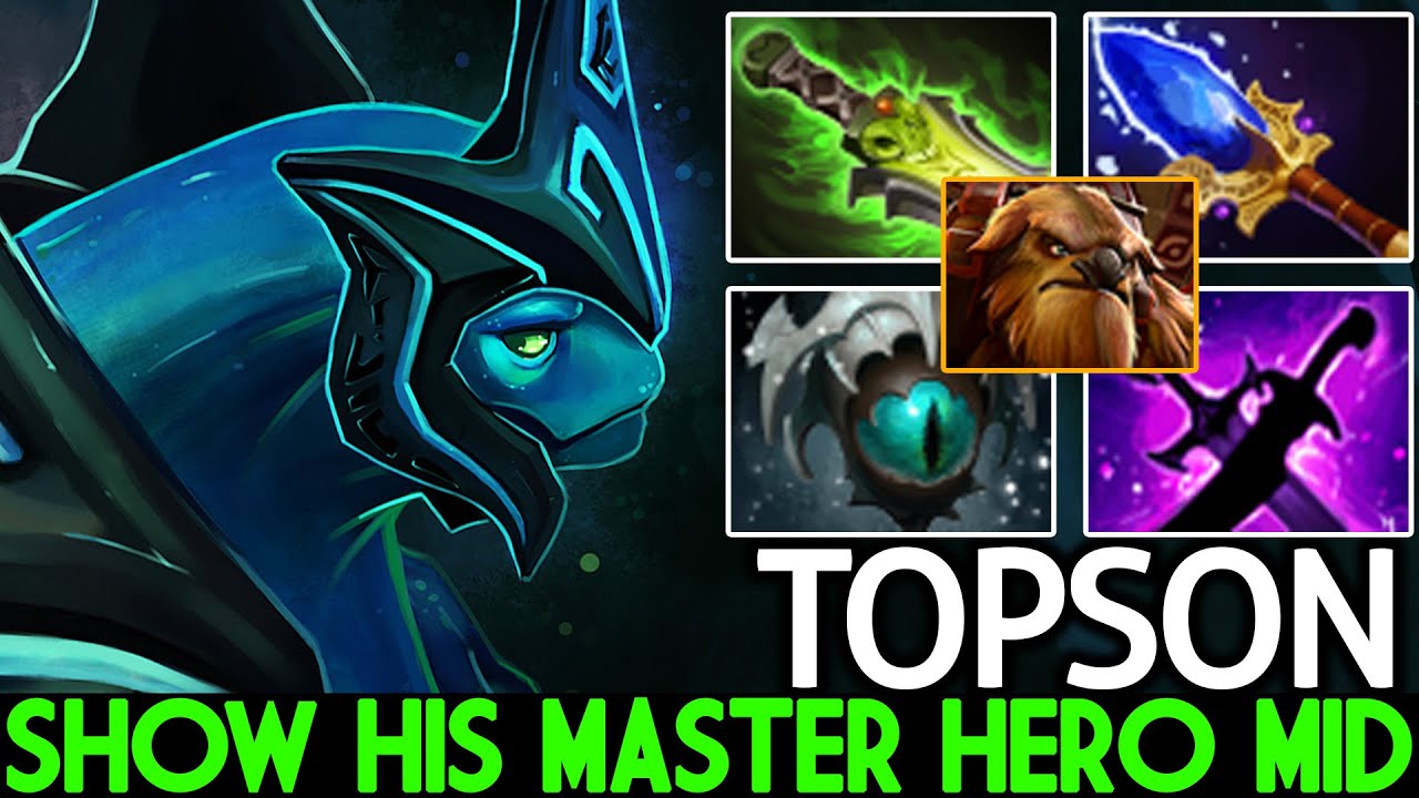 TOPSON [Morphling] Show His Master Hero Combo with Earthshaker Dota 2 ...