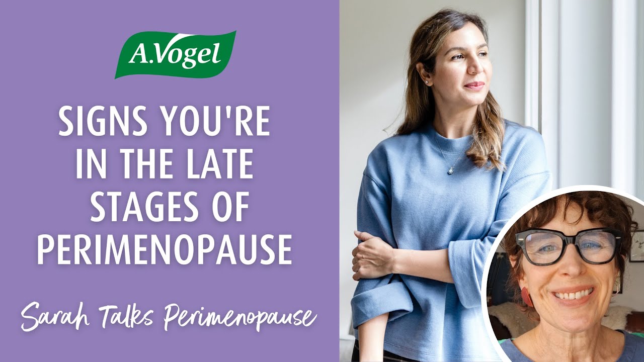Signs you're in the late stages of perimenopause - YouTube