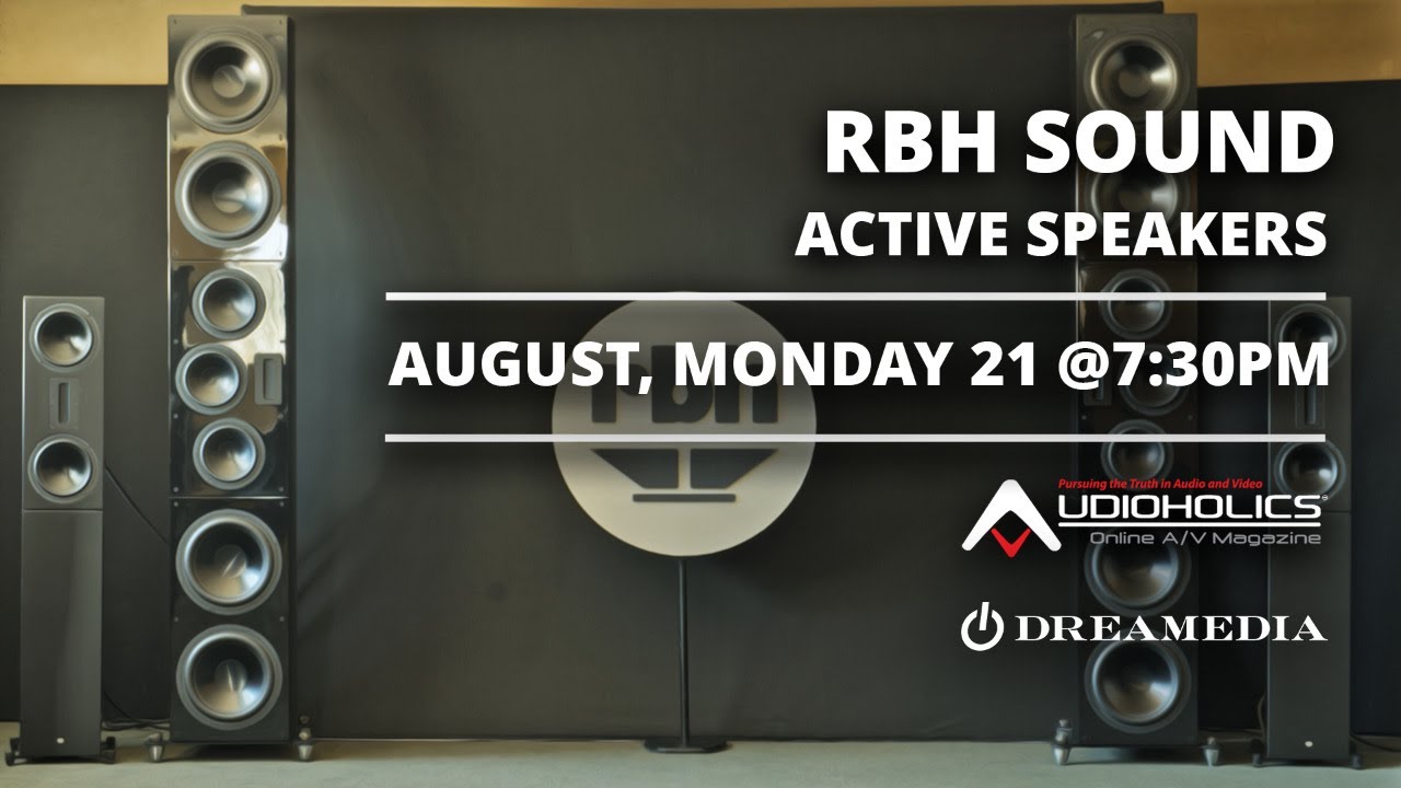 RBH Sound Virtual Press Event: Active Speakers, 21" Sub and more! - YouTube